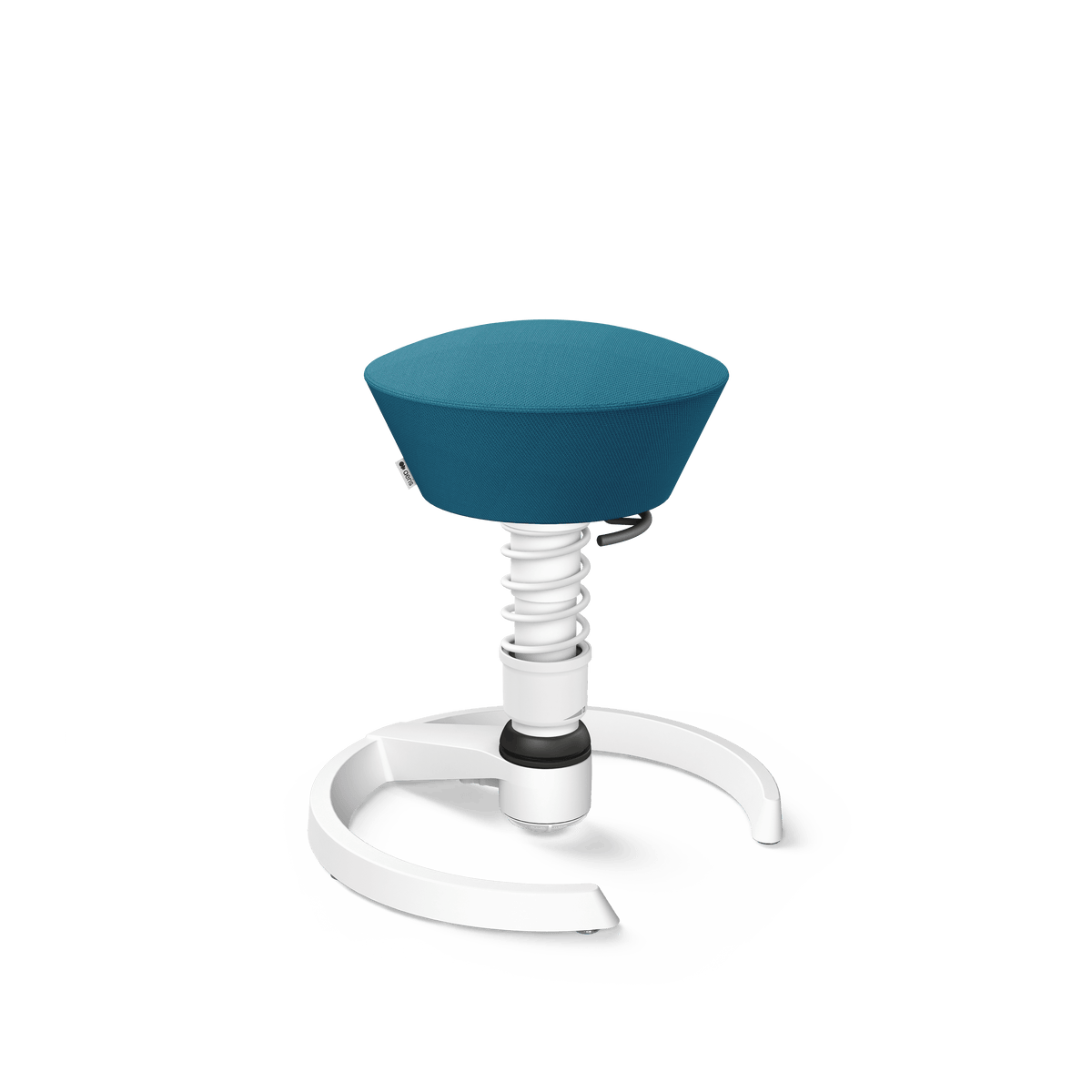 Aeris Swopper: Ergonomischer Bürohocker in azurblau