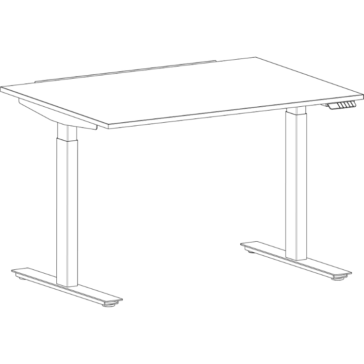 Aeris Active Desk: Höhenverstellbarer Schreibtisch fürs Büro