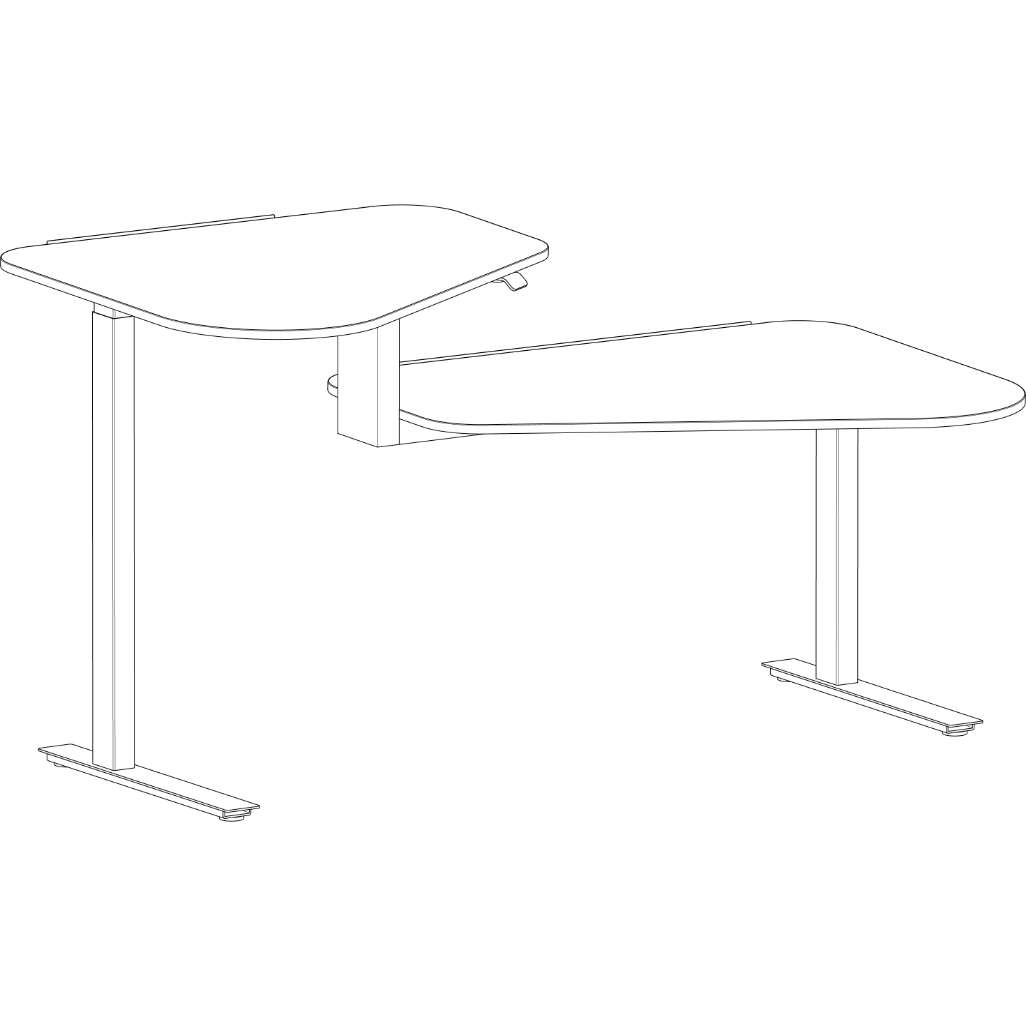 Aeris Active Desk: Höhenverstellbarer Schreibtisch fürs Büro